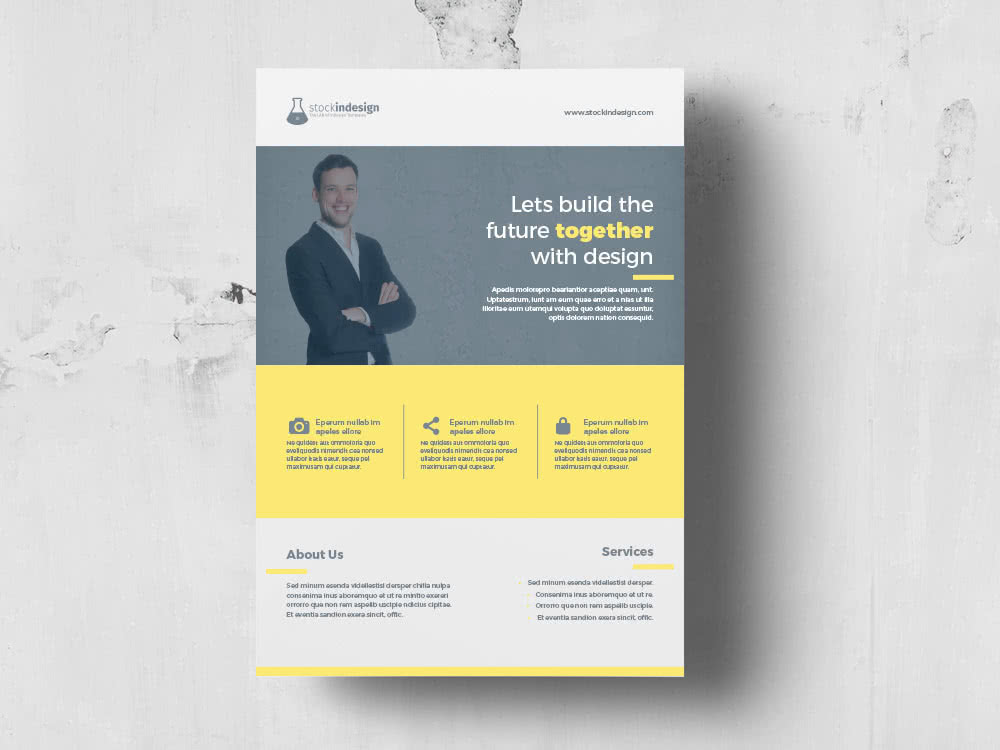 Indesign Flyer Templates Fasrbel