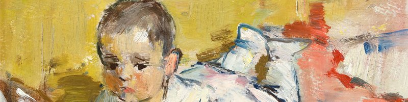 Interwar art auction, including a sequence from the discreet collection ...