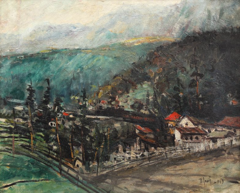 Peisaj din Predeal - Licitația de Artă Modernă și Contemporană ...