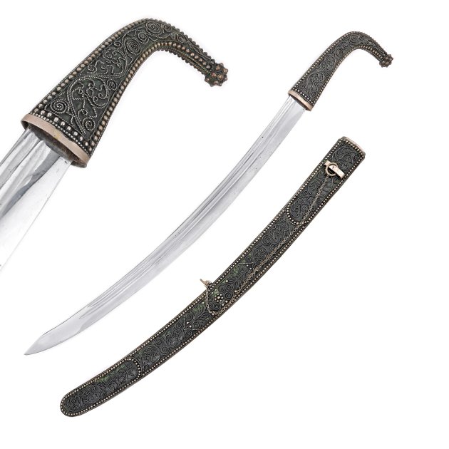 Oriental sword, possible protocol gift from Saddam Hussein, Iraq ...