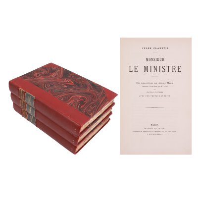 Image of ”Domnul Ministru”, de Jules Claretie, franceză, Paris ...