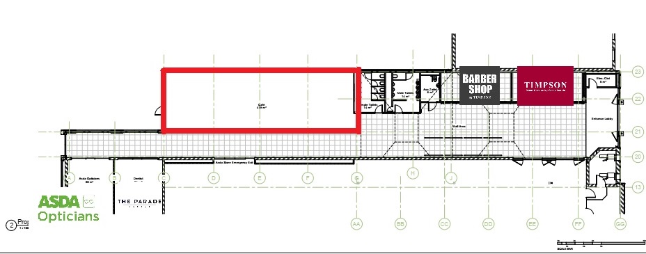 Vacant In Store Unit, Asda Supermarket, Leeds, Other / Restaurant ...