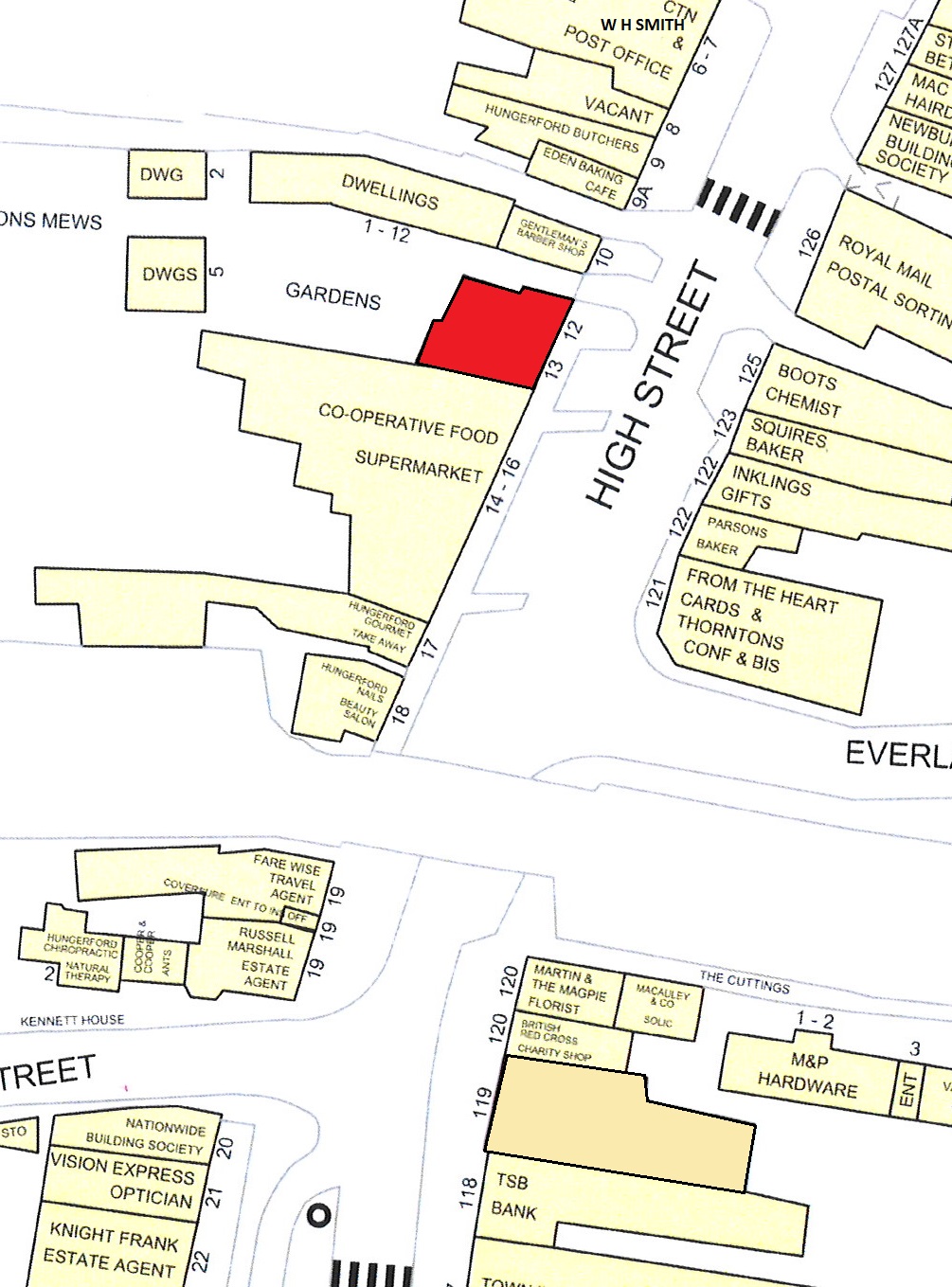 13 High Street, Hungerford, Retail, To Let - Loveday