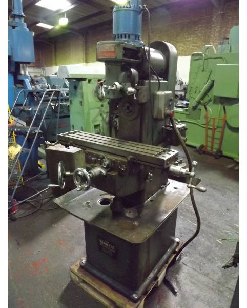 USED Tom Senior Milling Machine - Horizontal with Vertical Head | TPH ...