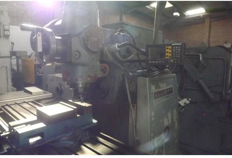 USED Elliot 70 Milling Machine - Universal Motorised Overarm | TPH ...