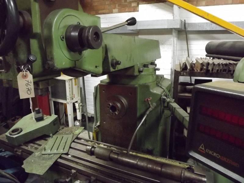 USED Elliot 1250 Milling Machine - Turret / Horizontal | TPH Machine Tools
