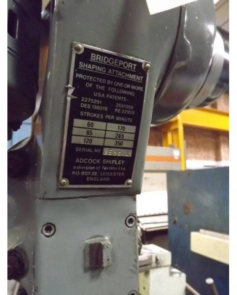 USED Bridgeport Milling - Slotting Head 4" Stroke | TPH Machine Tools