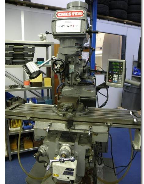 USED Chester 1050VS Turret Milling Machine - Heavy Duty | TPH Machine Tools
