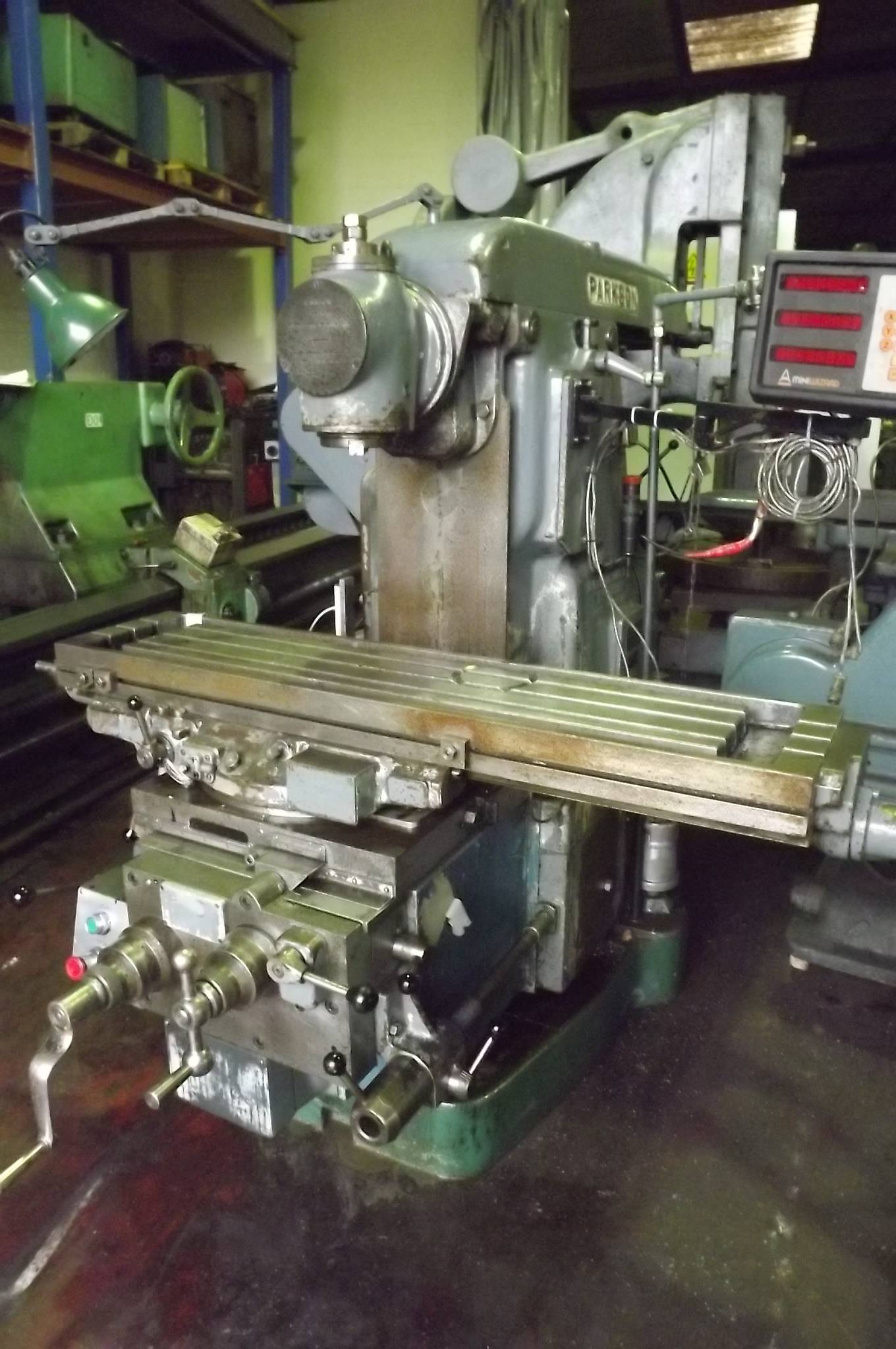 USED Parkson 2N Milling Machine - Universal with Vertical Head | TPH ...