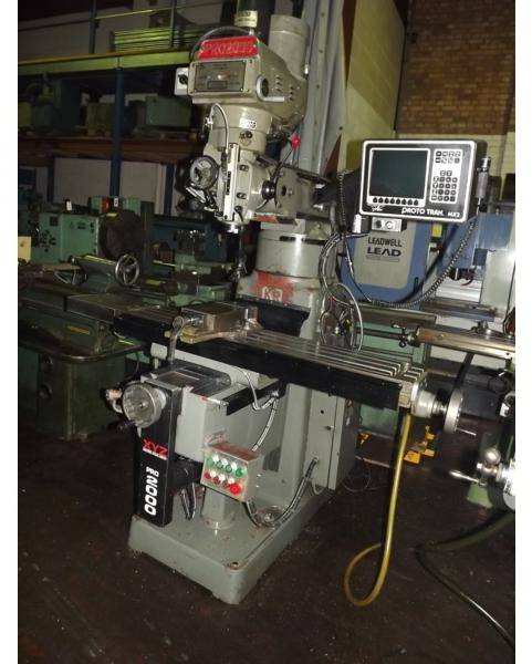 USED XYZ Pro 2000 Milling - CNC Knee type Turret | TPH Machine Tools