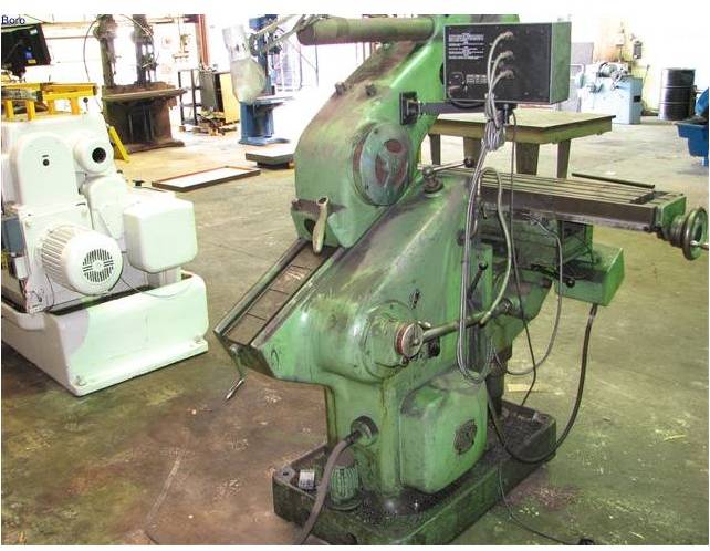 USED Abene Milling Machine - Universal with Vertical Head | TPH Machine ...