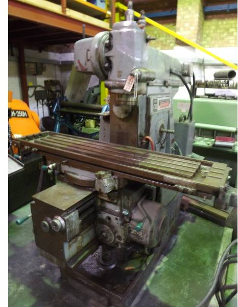 USED Milwaukee 205 C 12 Milling Machine - Universal with Motorised ...