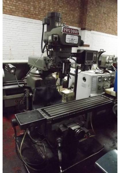 USED XYZ 3000 Milling - CNC Knee type Turret | TPH Machine Tools