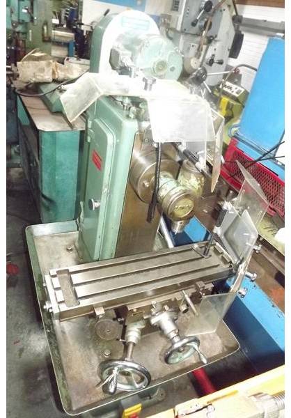 USED Tom Senior Milling Machine - Horizontal with Vertical Head | TPH ...