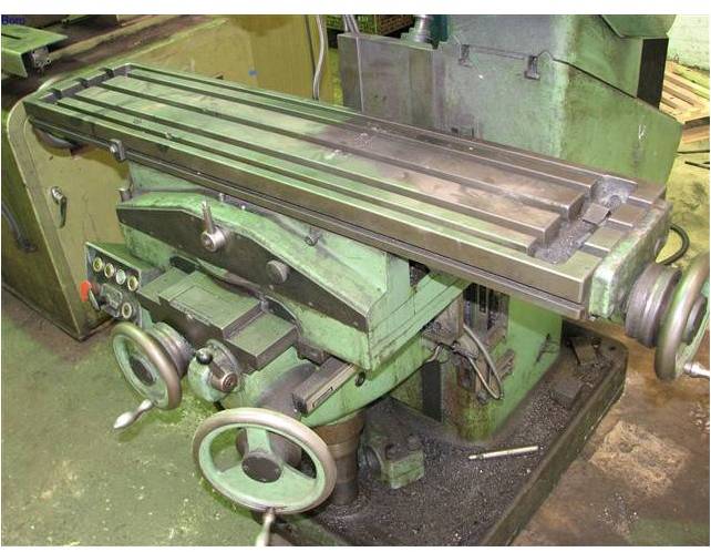 USED Abene Milling Machine - Universal with Vertical Head | TPH Machine ...