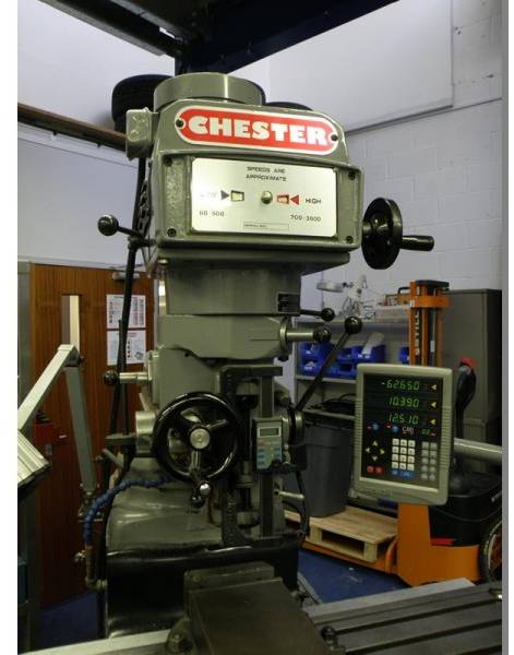 USED Chester 1050VS Turret Milling Machine - Heavy Duty | TPH Machine Tools