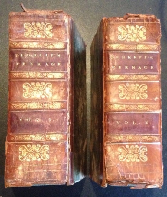 Debrett’s Peerage In 2 Volumes 1820 Vol. I: England - Vol. Ii: Scotland ...