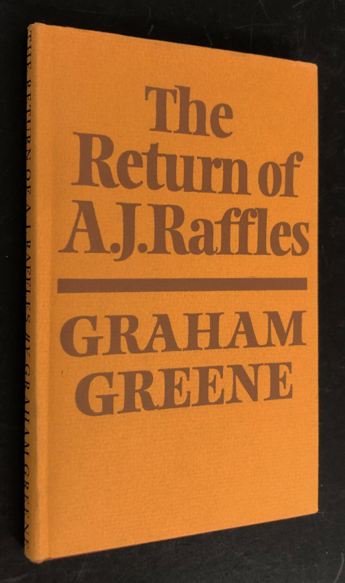 The Return Of A.j. Raffles - Limited Signed Edition. - Auction #95 ...