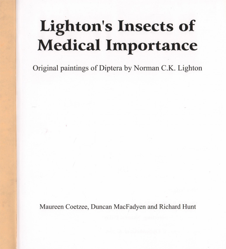 Lighton’s Insects Of Medical Importance - Auction #114 ...