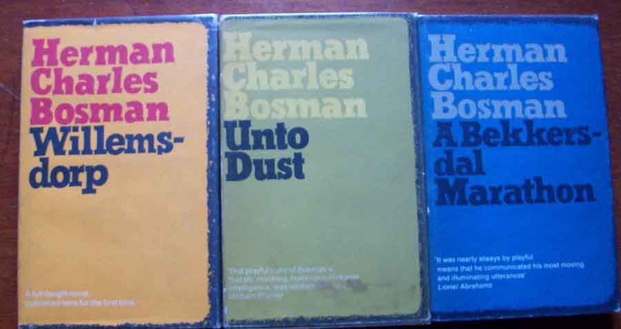 Three Herman Charles Bosman Novels - Auction #9 | AntiquarianAuctions.com