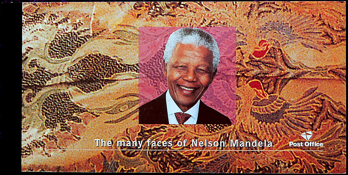 'the Many Faces Of Nelson Mandela' (souvenir Stamp Booklet) & 'the ...