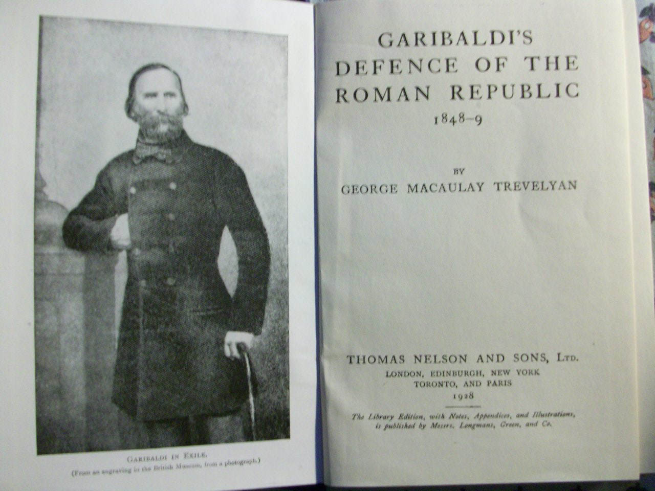 Garibaldi's Defence Of The Roman Republic 1848-9/garibaldi And The ...