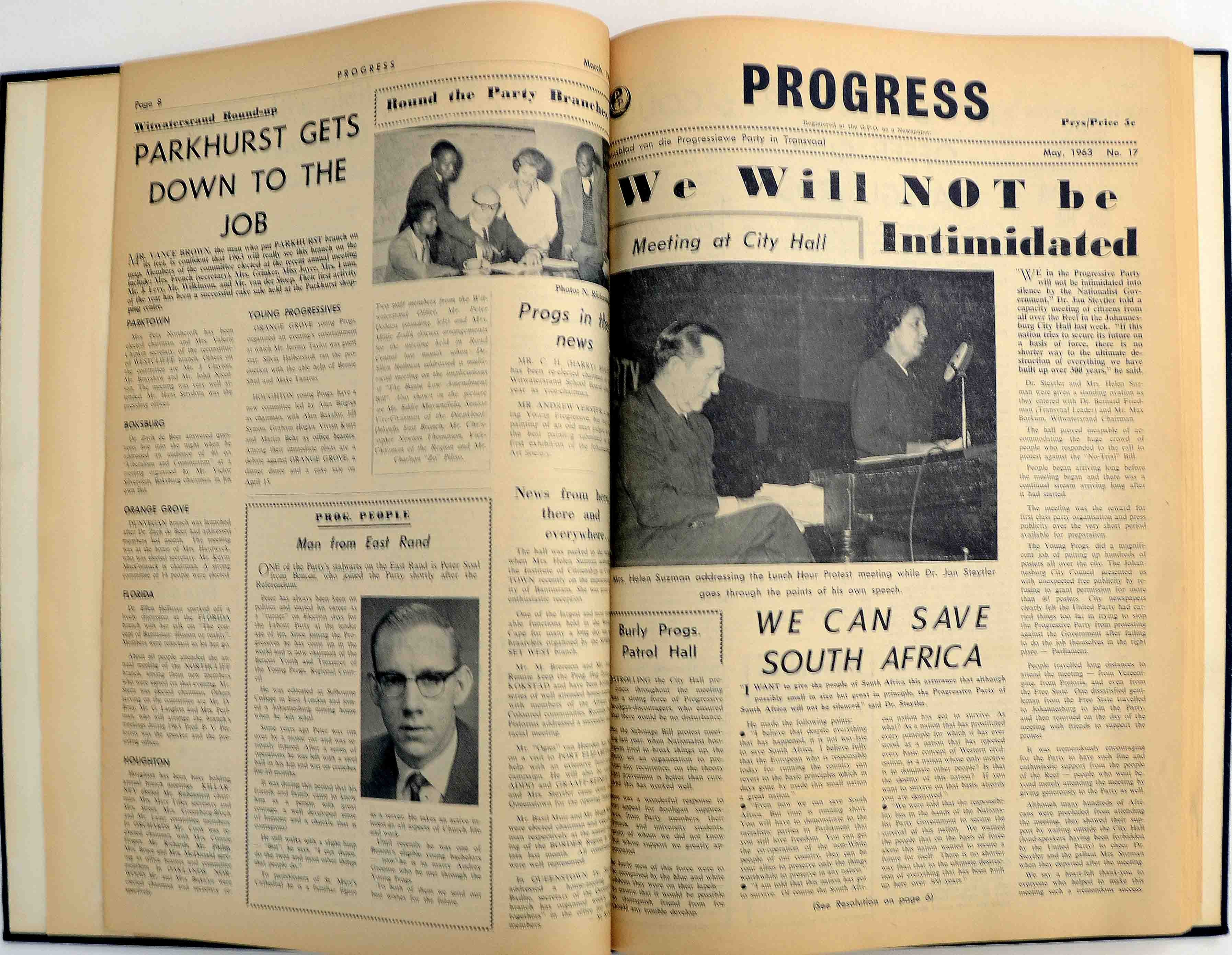 Progress - Newspaper Of The Progressive Party - Auction #45 ...