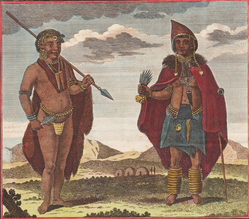 Habits Of The Hottentot Men & Women - Auction #50 | AntiquarianAuctions.com