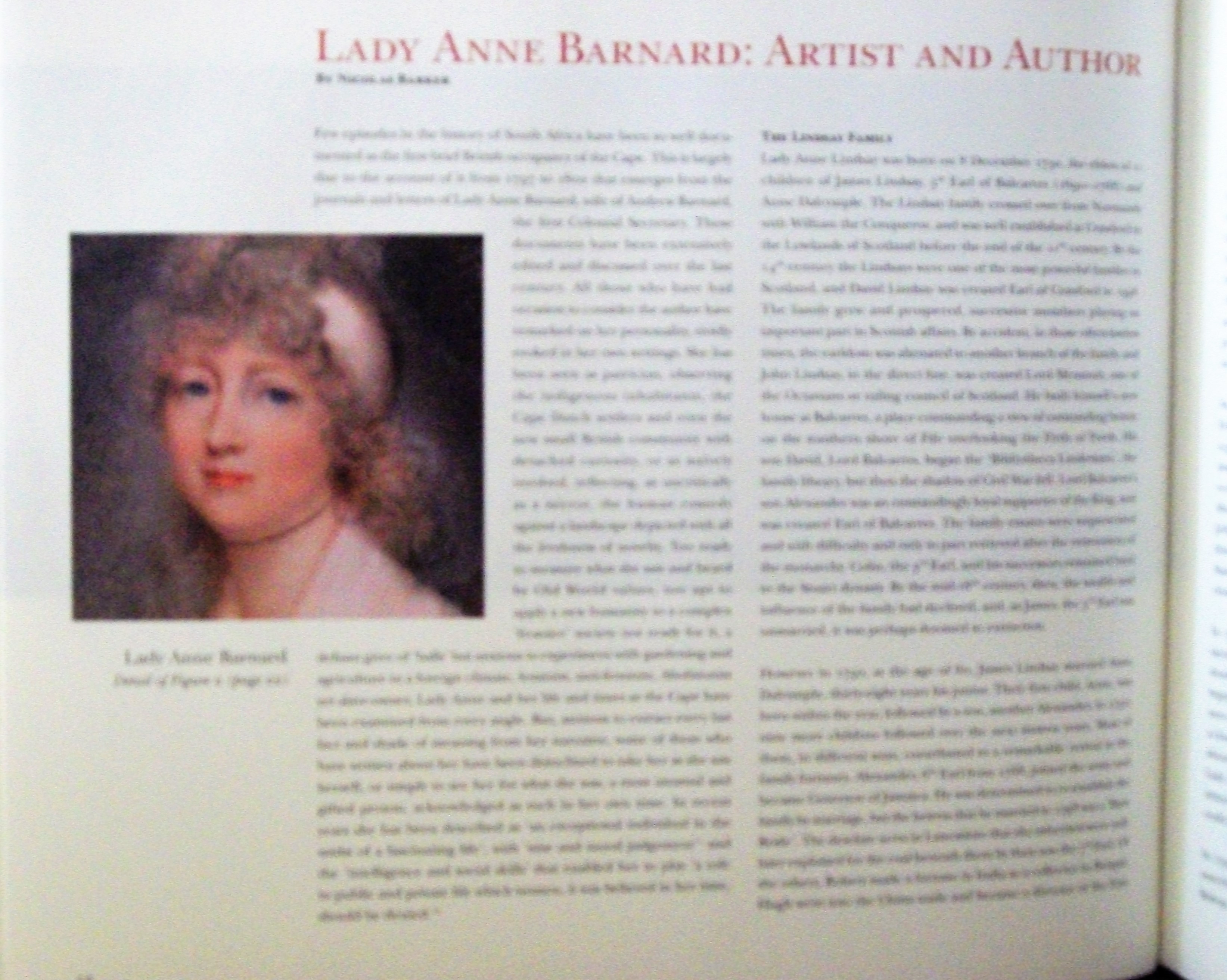 Lady Anne Barnard's Watercolours And Sketches. Glimpses Of The Cape Of ...