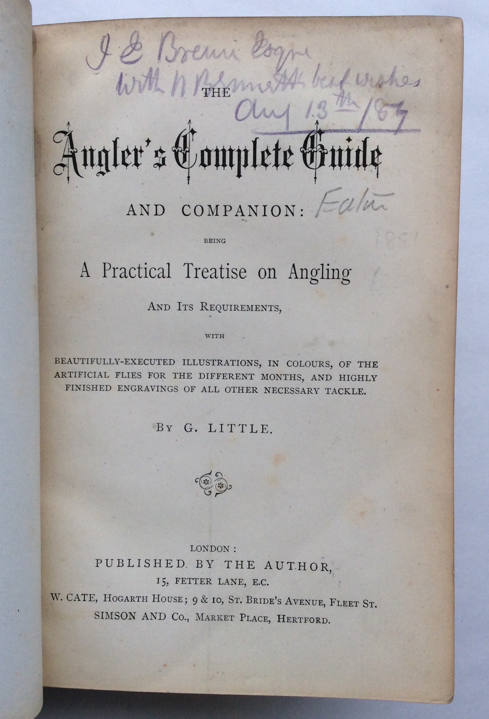 [fly Wallet] The Unique Fly Book [with:] The Angler's Complete Guide ...