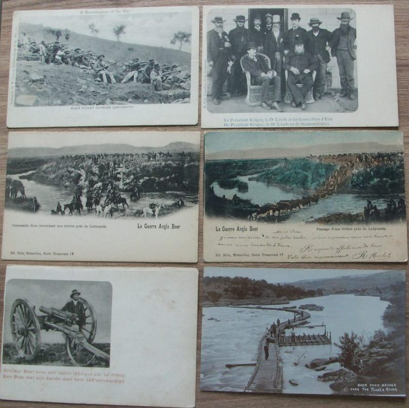 Lot Of 10 Photographic Boer War Postcards - Boer Actions - Auction #58 ...