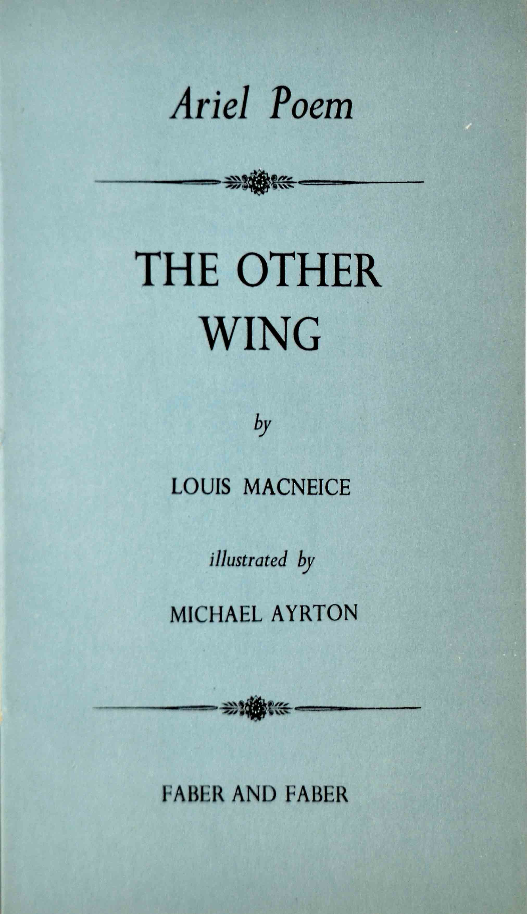 Ariel Poems - New Series. Complete Set Of 8 Titles. - Auction #63 ...