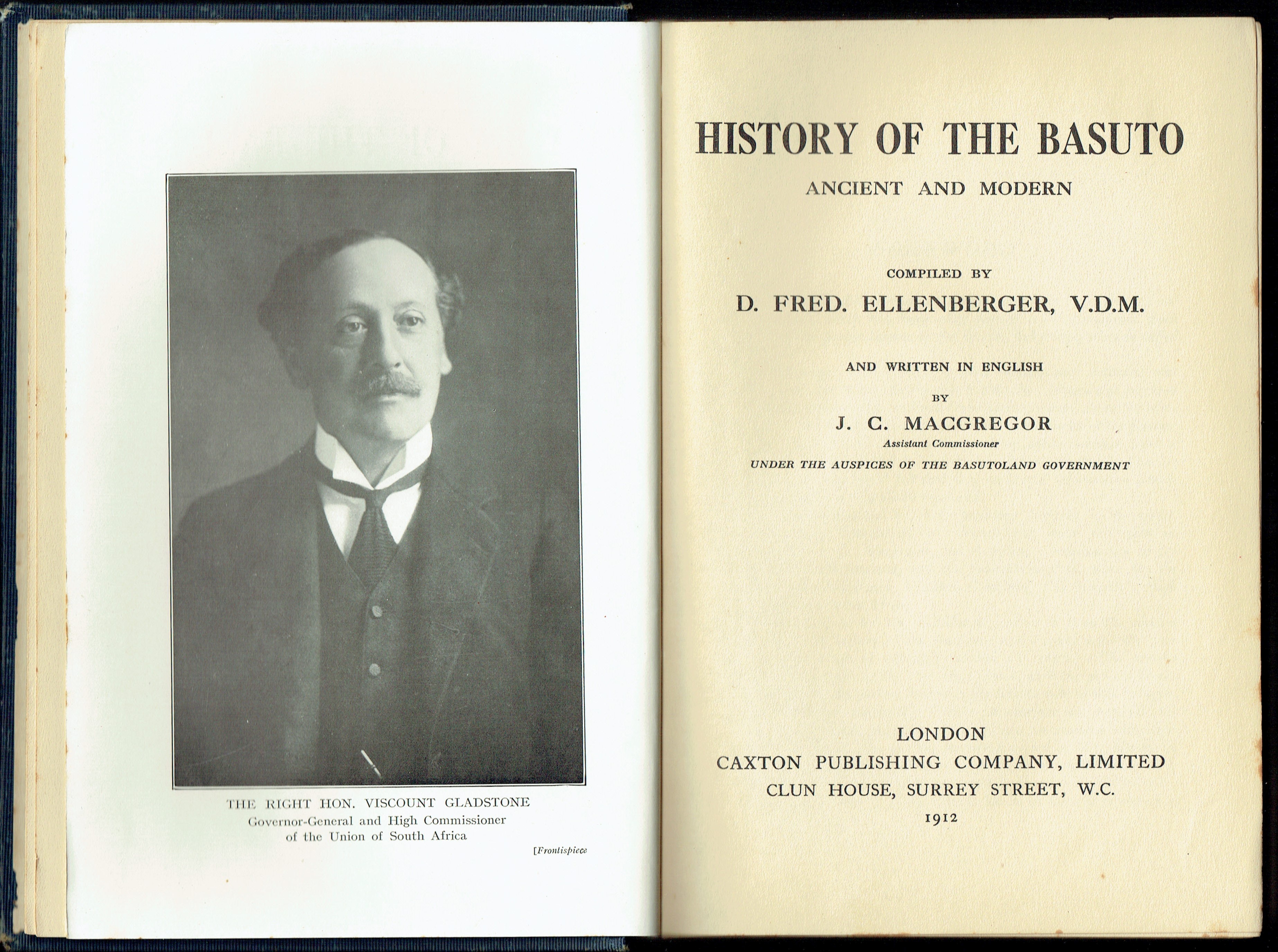 History Of The Basuto, Ancient And Modern - Auction #71 ...