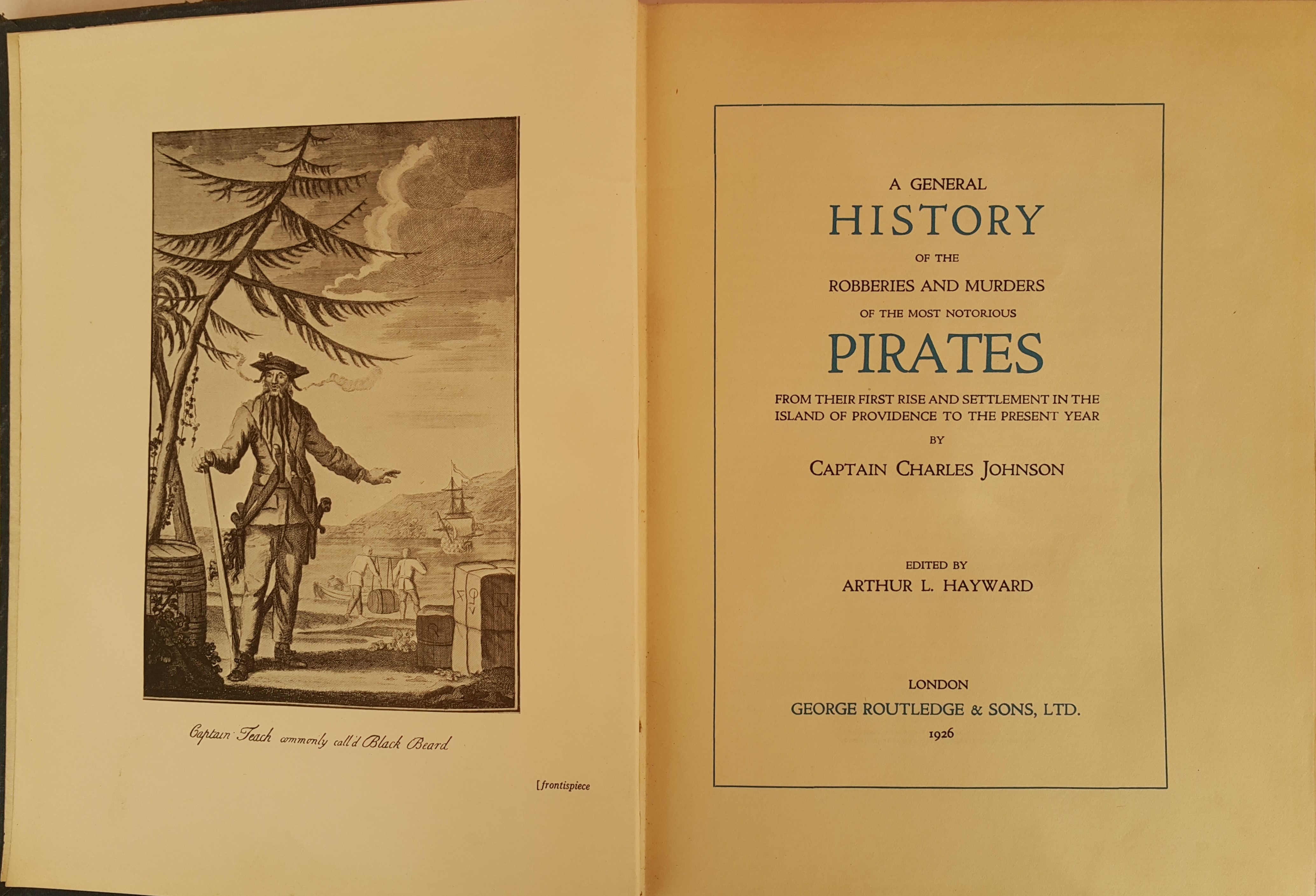 A General History Of The Robberies And Murders Of The Most Notorious ...