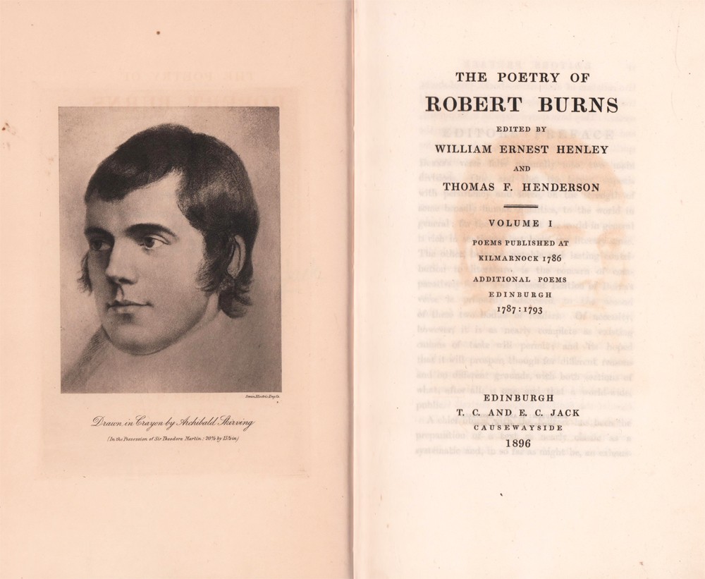 The Poetry Of Robert Burns - Auction #77 | AntiquarianAuctions.com