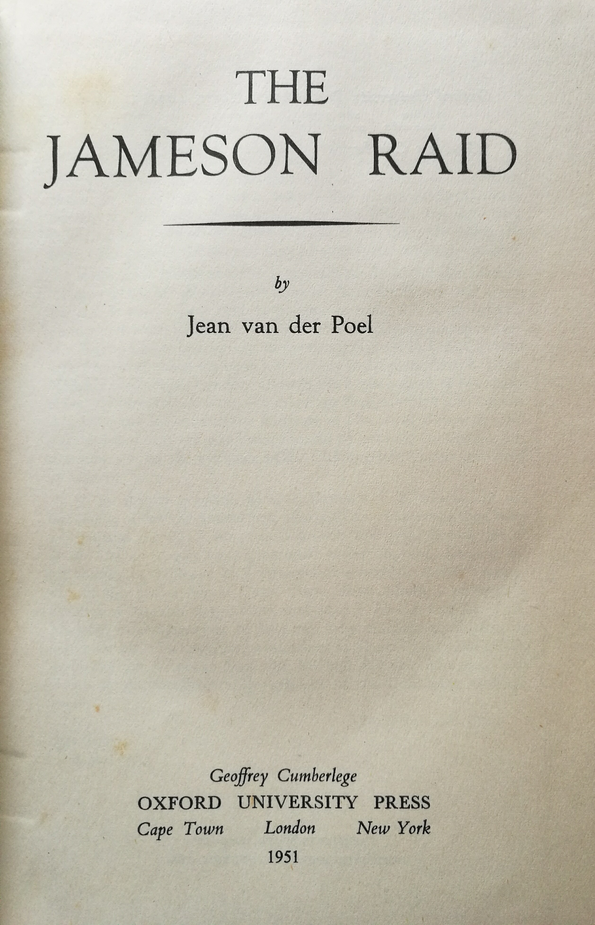 1. The Jameson Raid (1951) 2. The Truth About The Jameson Raid As ...