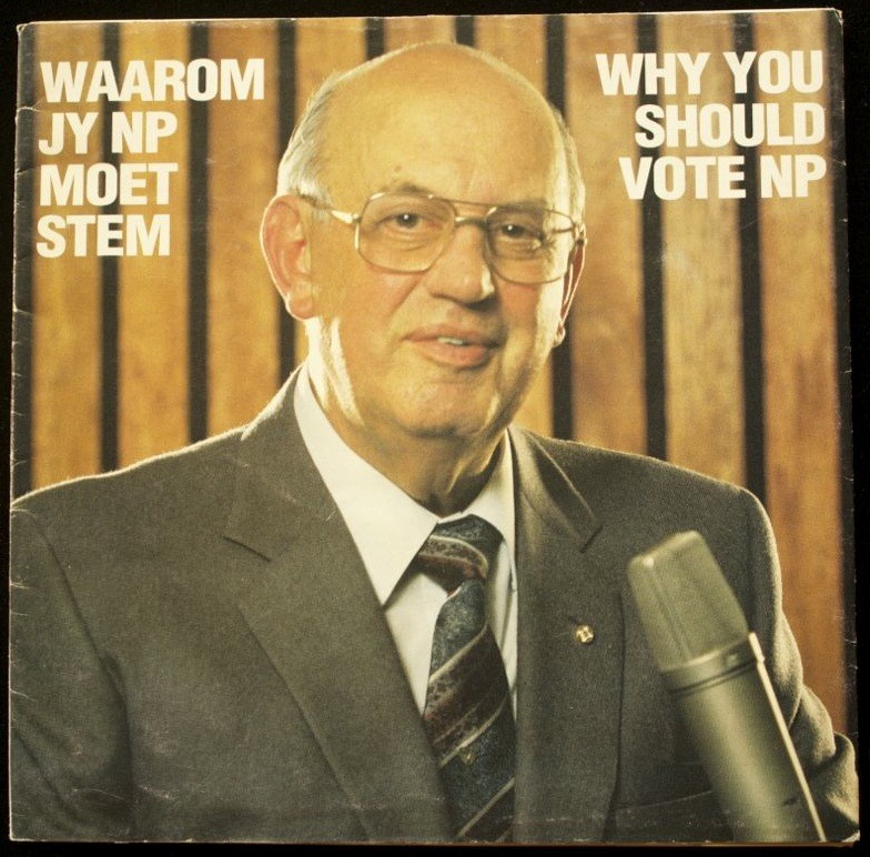 3 X Former South African State President P. W. Botha Items (signed ...