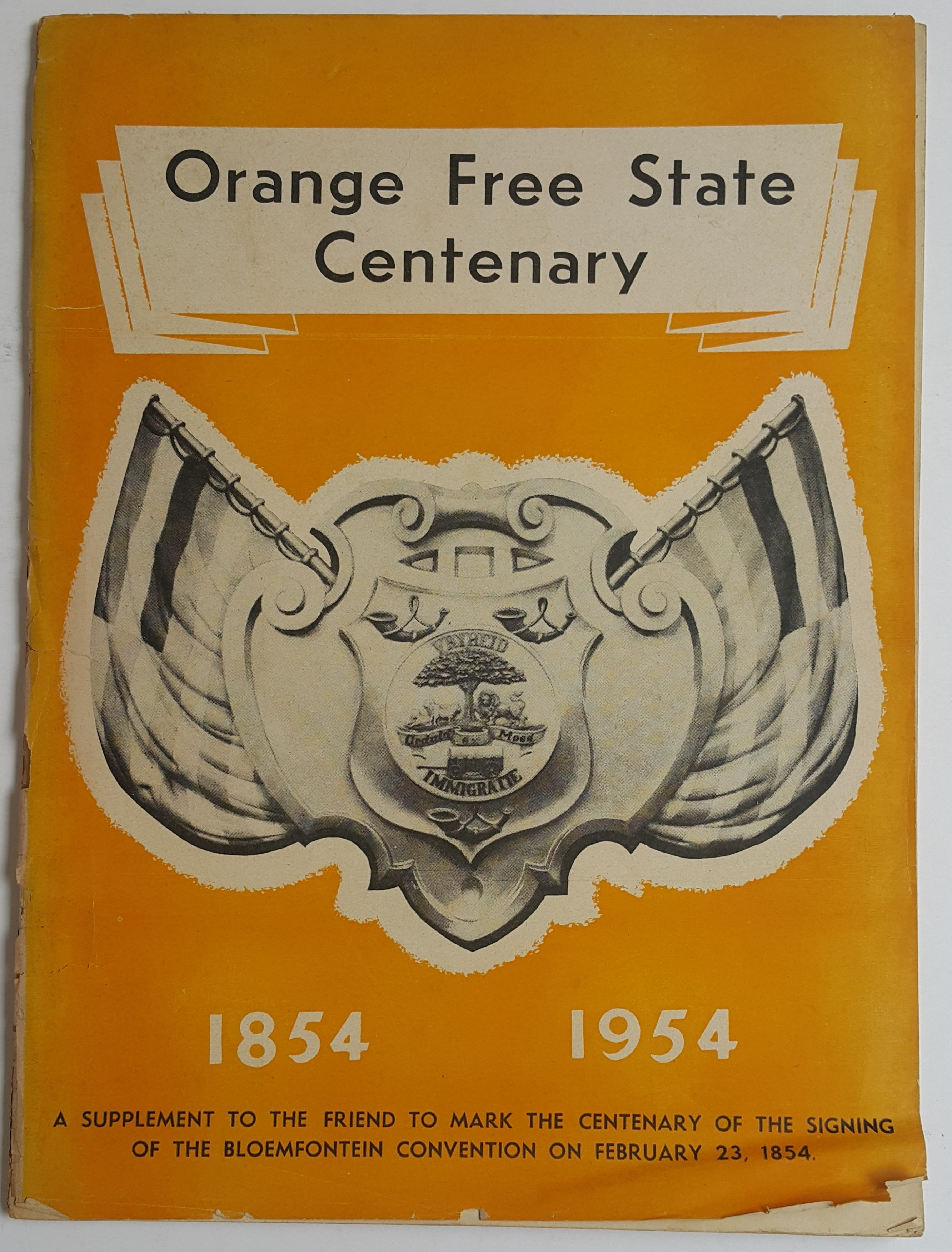 Orange Free State Centenary 1854-1954. - Auction #81 ...