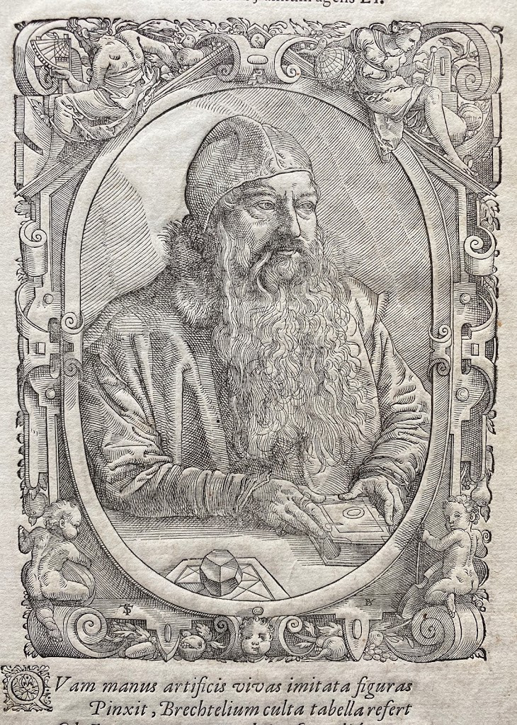 [stephan Brechtel (1523-1574)]. Effigies D. Stephani Brechtelii ... Qui ...