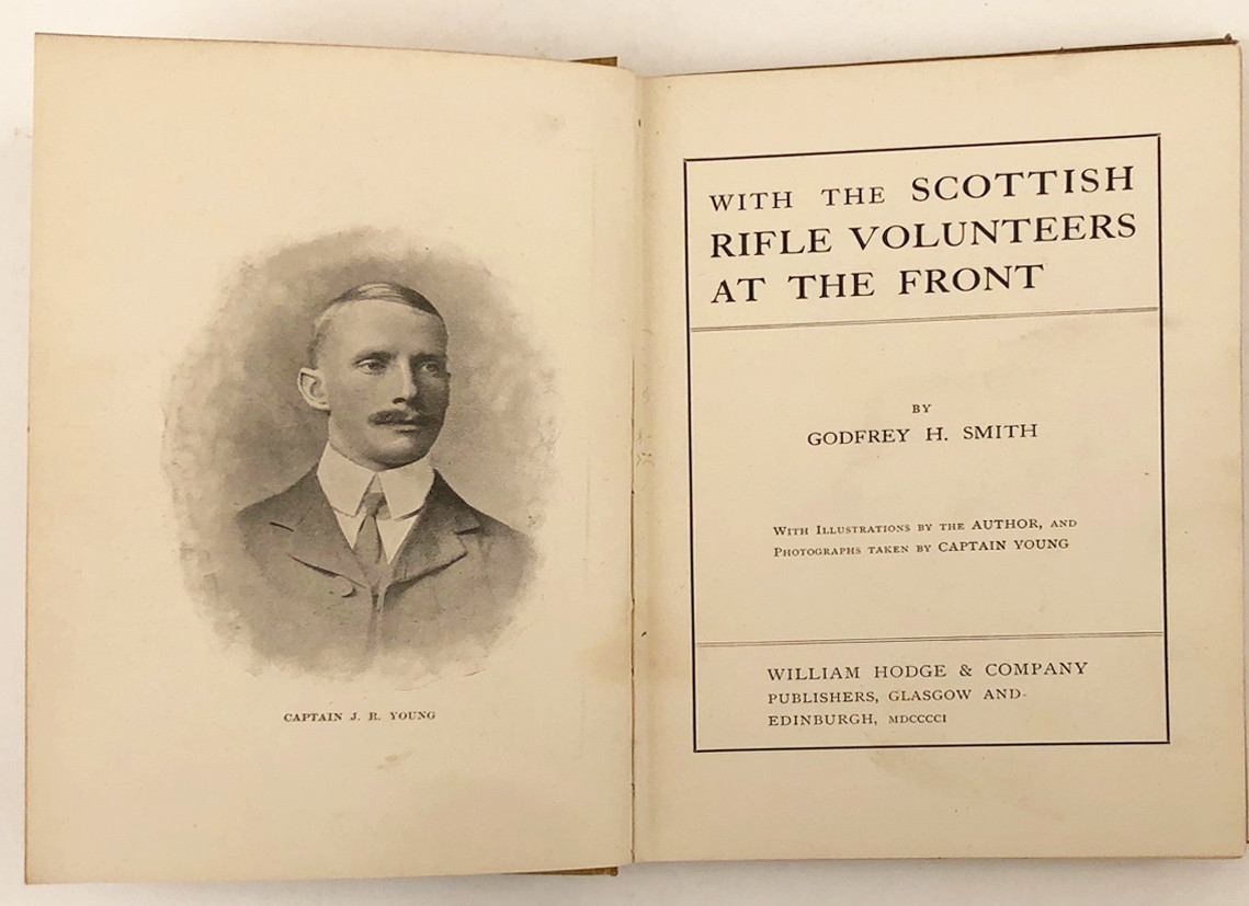 With The Scottish Rifle Volunteers At The Front - Auction #85 ...