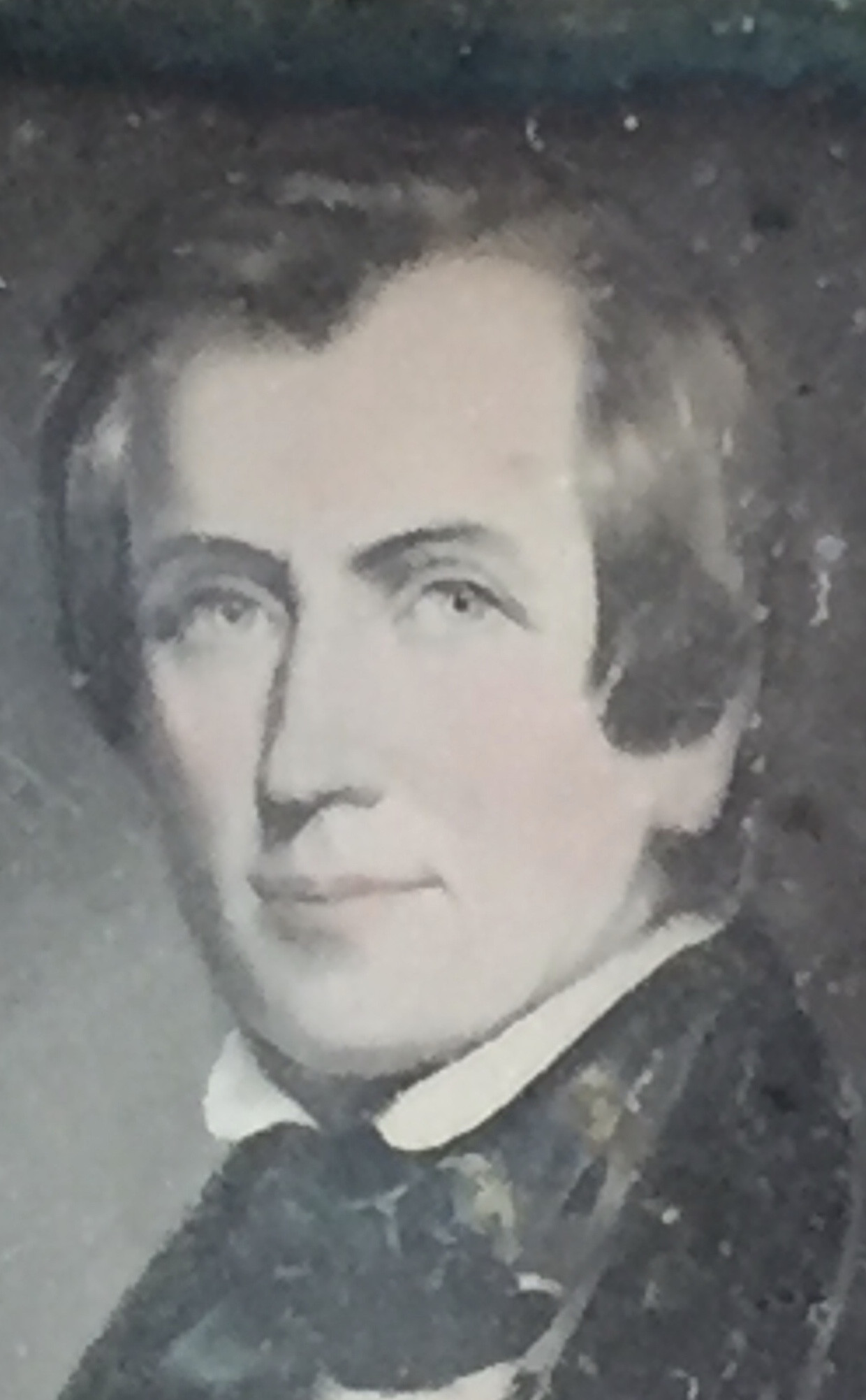 Daguerreotype Copy Of A Portrait Of George Cooke At Work On A Portrait ...