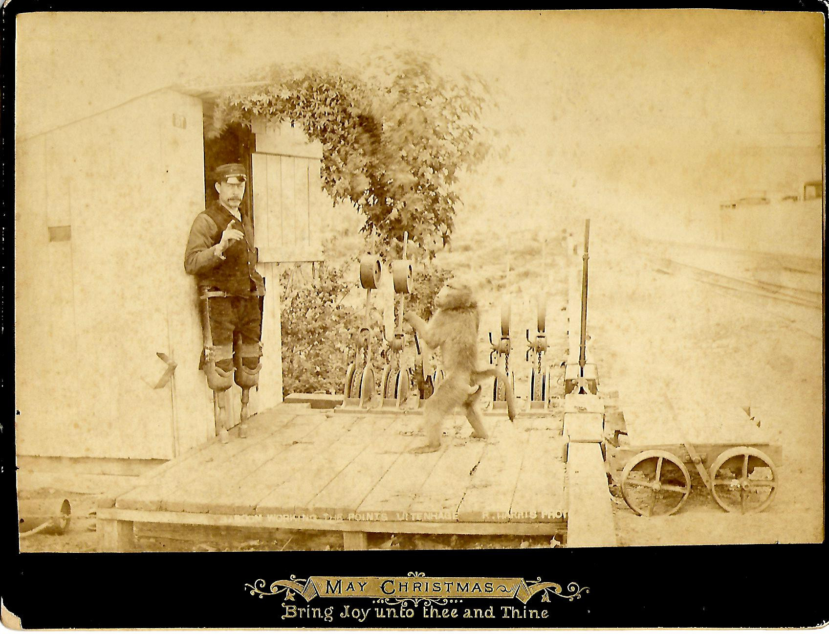 Original Robert Harris Iconic Photograph – Jack The Signalman - Auction ...