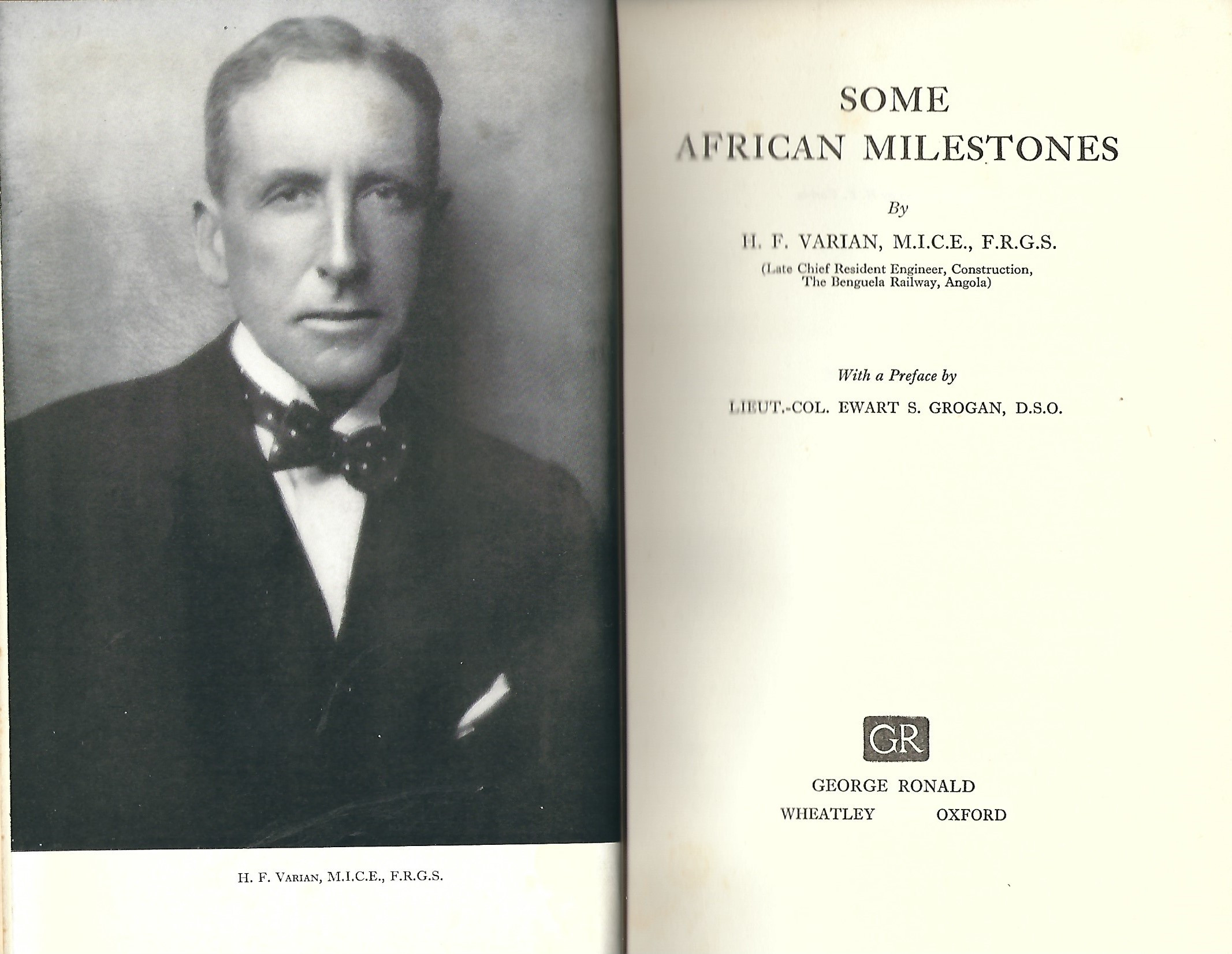 Some African Milestones - Auction #86 | AntiquarianAuctions.com