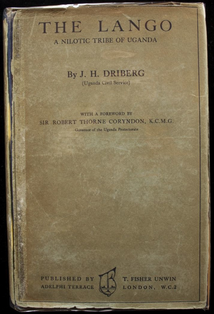 The Lango - A Nilotic Tribe Of Uganda (1923) - Auction #86 ...