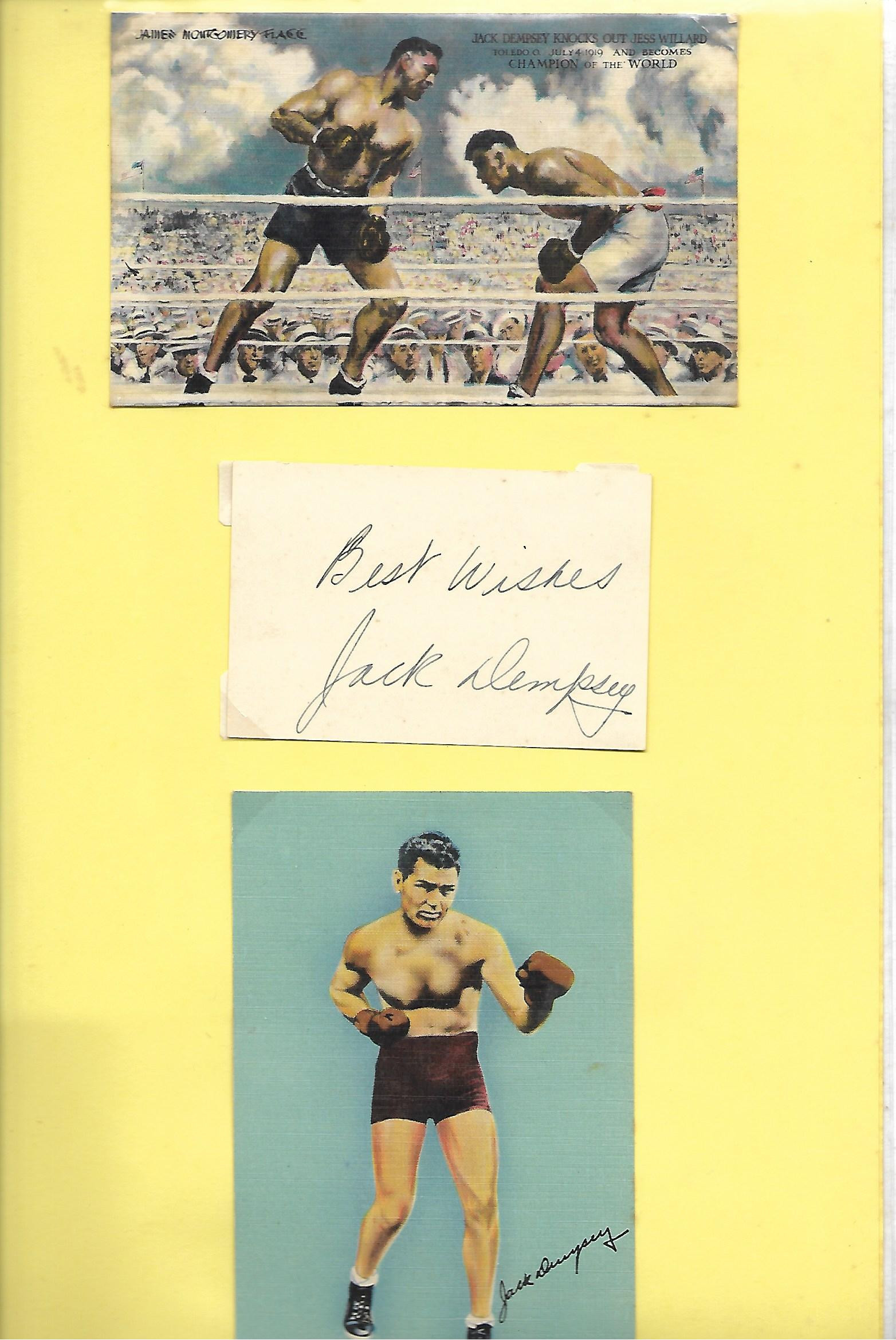 Album Of Heavyweight Boxing Champions - Many Original Autograph ...