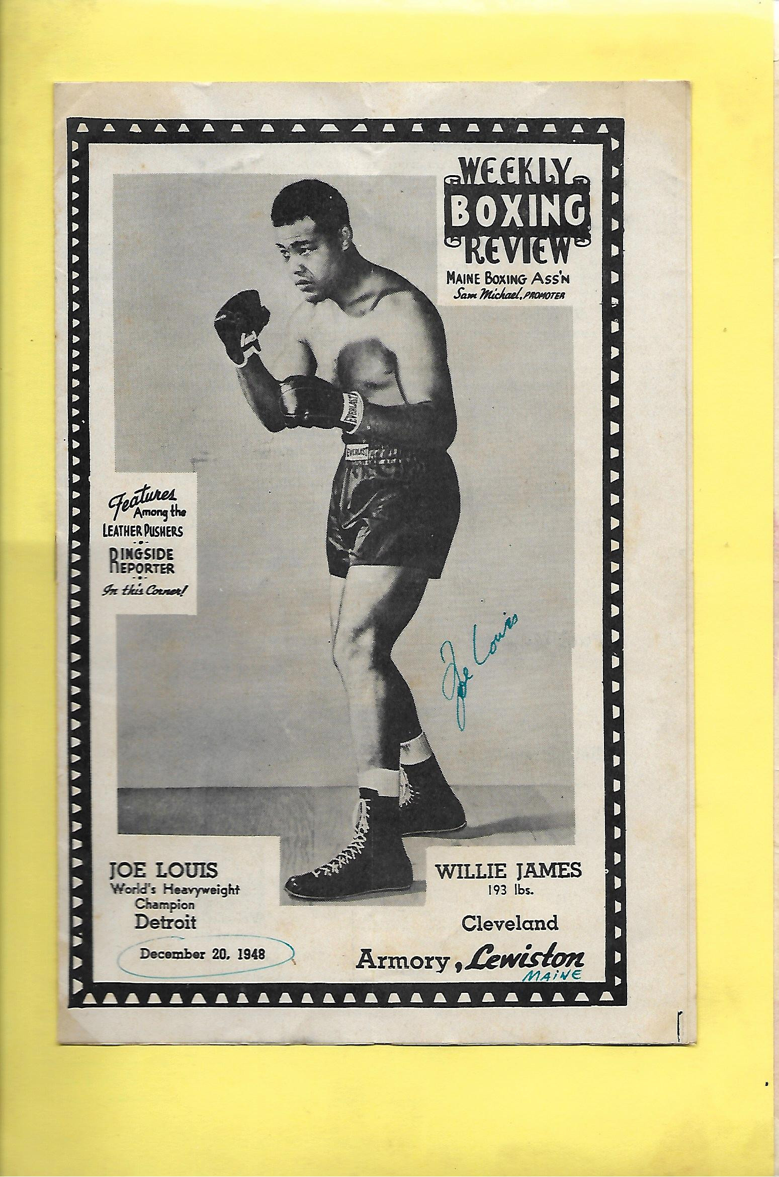 Album Of Heavyweight Boxing Champions - Many Original Autograph ...