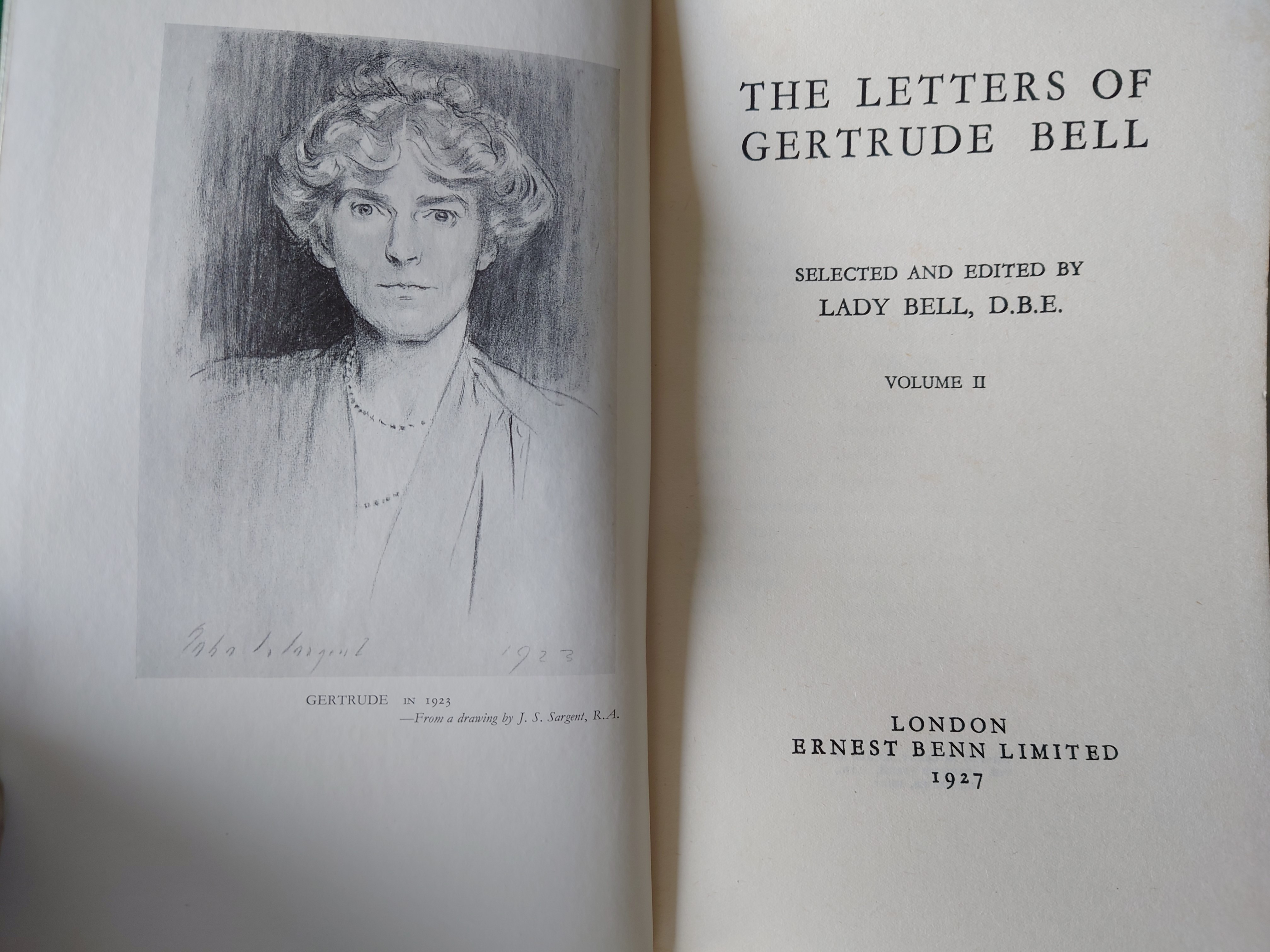 The Letters Of Gertrude Bell/ The Earlier Letters Of Gertrude Bell ( 3 ...