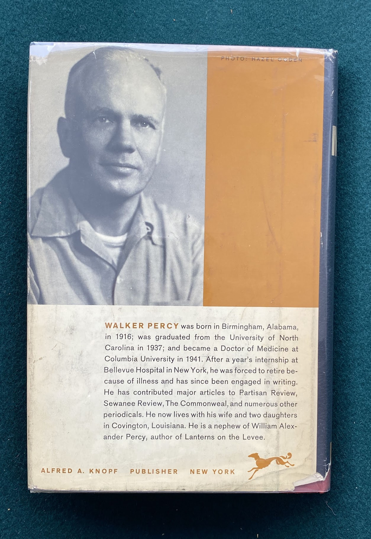 Walker Percy The Moviegoer 1961 1st Of 1st Book - Auction #11 ...