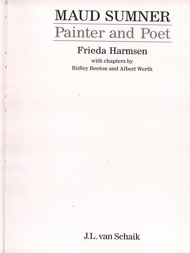 Maude Sumner Painter And Poet - Auction #99 | AntiquarianAuctions.com