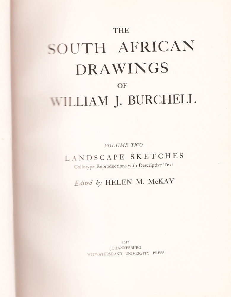 The South African Drawings Of William J. Burchell - Auction #102 ...